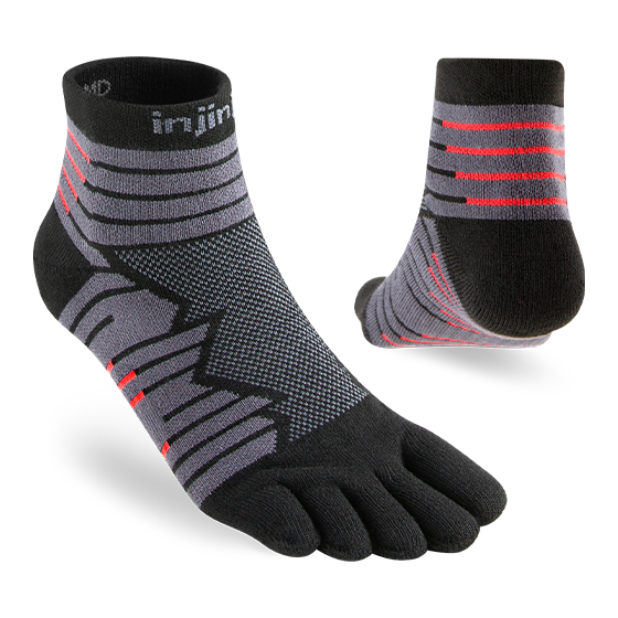 Injinji - Ultra Run Mini-Crew - Onyx – Altra Running South Africa